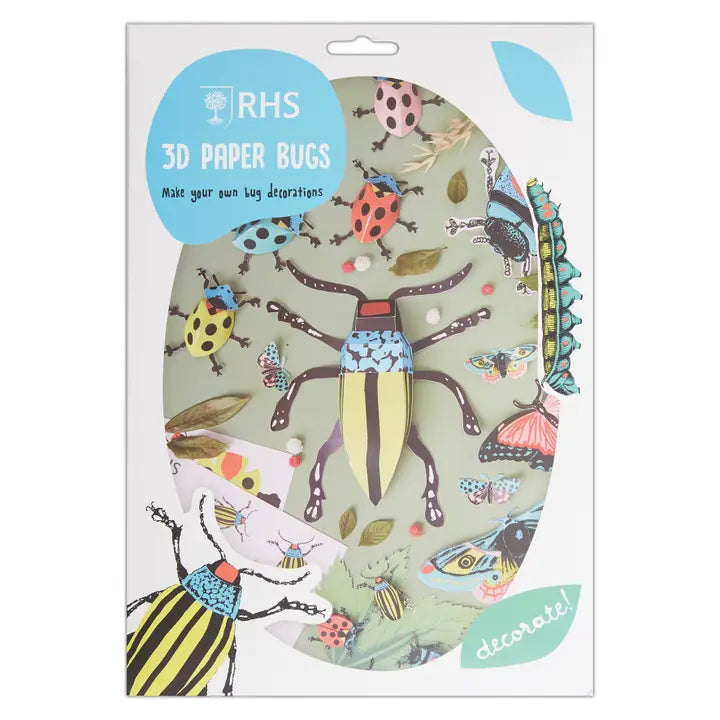 Royal Horticultural Society Make Your Own 3D Bugs Kit – The Box
