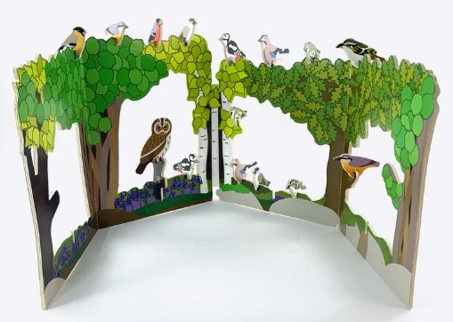 RSPB Woodlands Birds Playset – The Box