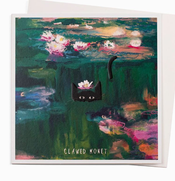 Clawed Monet Art Card – The Box