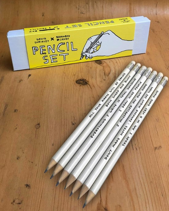 HB Pencil Set Box- Yellow Cover – The Box